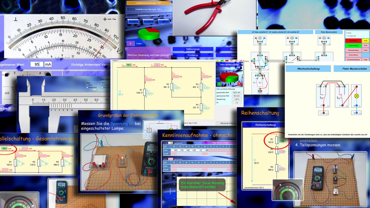 LabTrainer E-Learning Lernsoftware Elektrotechnik – Lernprogramm ...